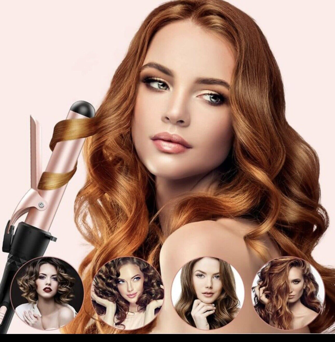 5 In 1 Professional Interchangeable Hair Curler Set With 3 Barrel Hair ...